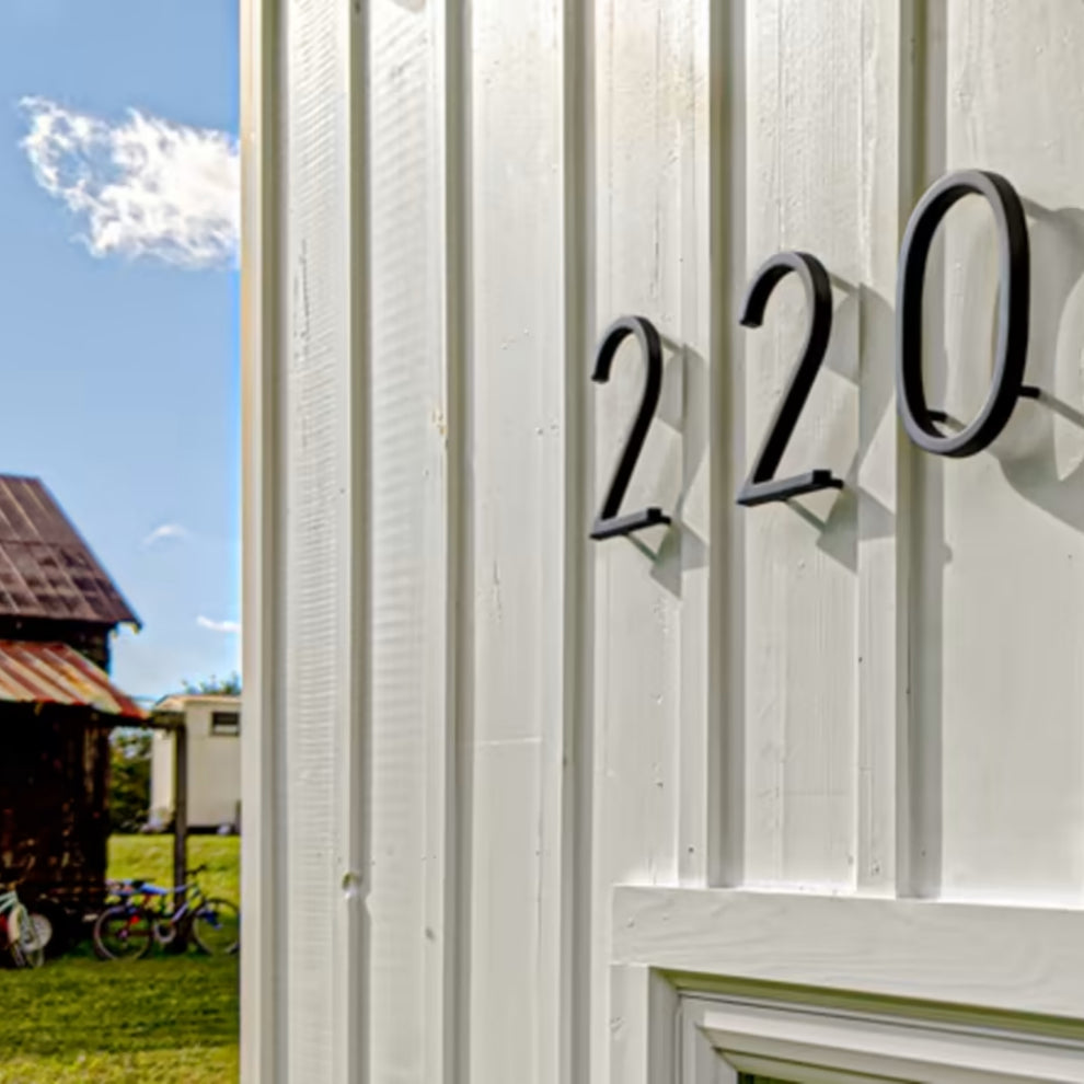 7" Modern House Numbers – Hardware Collection Technologies