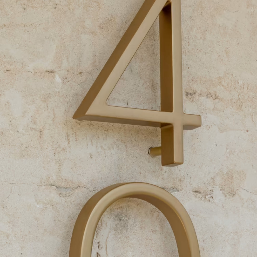 7" Modern House Numbers – Hardware Collection Technologies