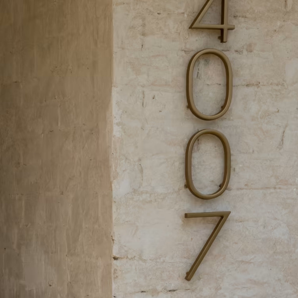 7" Modern House Numbers – Hardware Collection Technologies