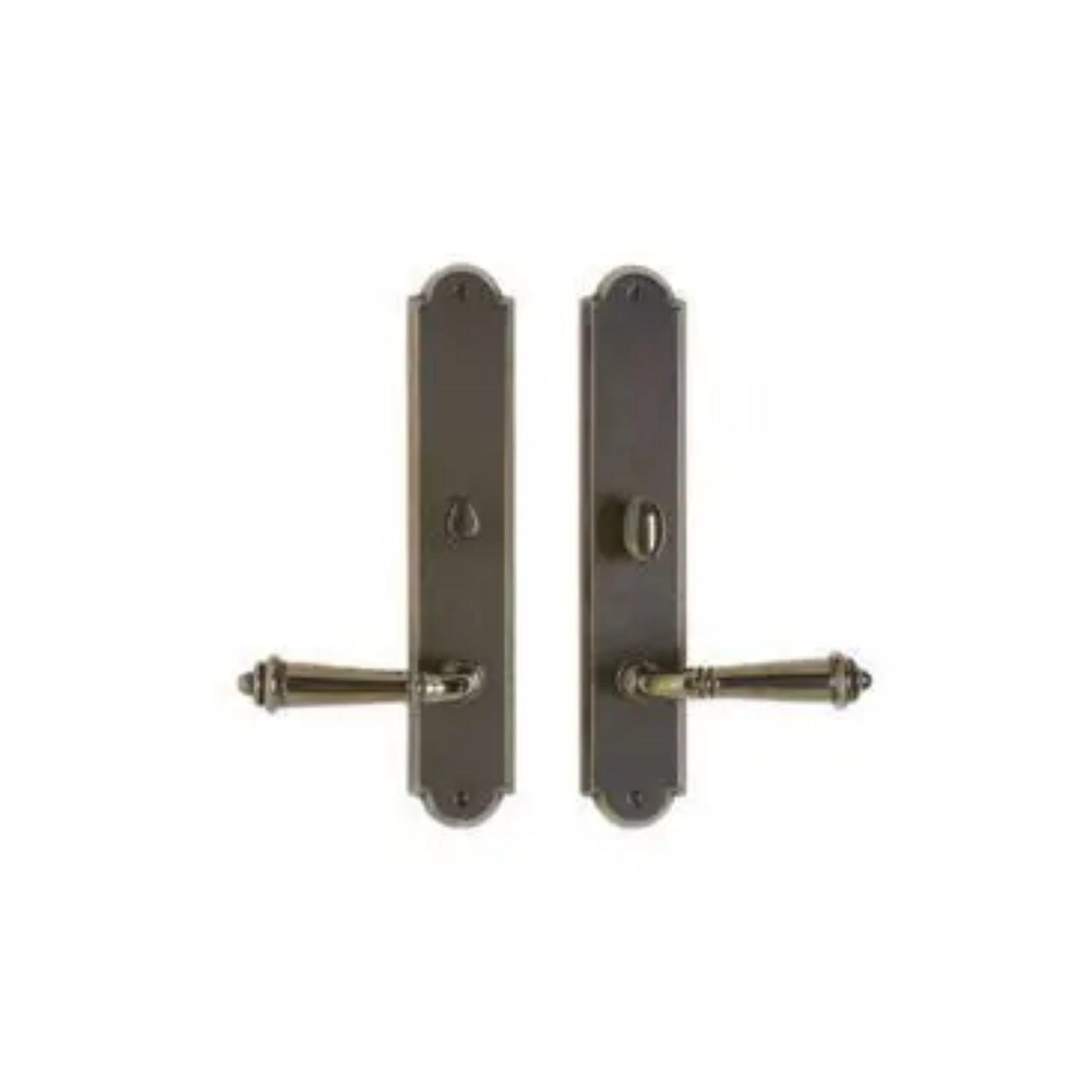Arched Privacy Set - 2 1/2" x 13" – Hardware Collection Online