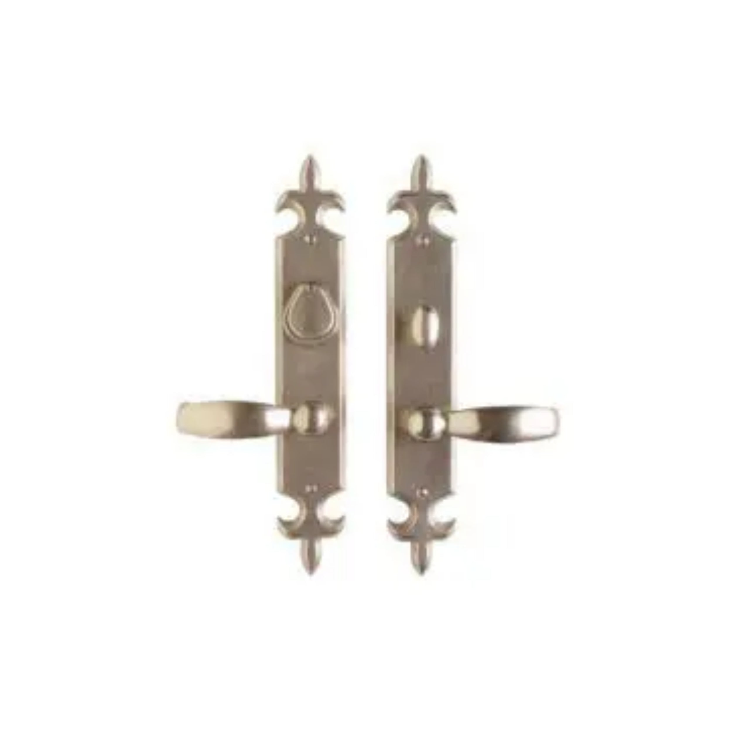 Fleur de Lis Entry Set - 2 1/2" x 15" – Hardware Collection Online