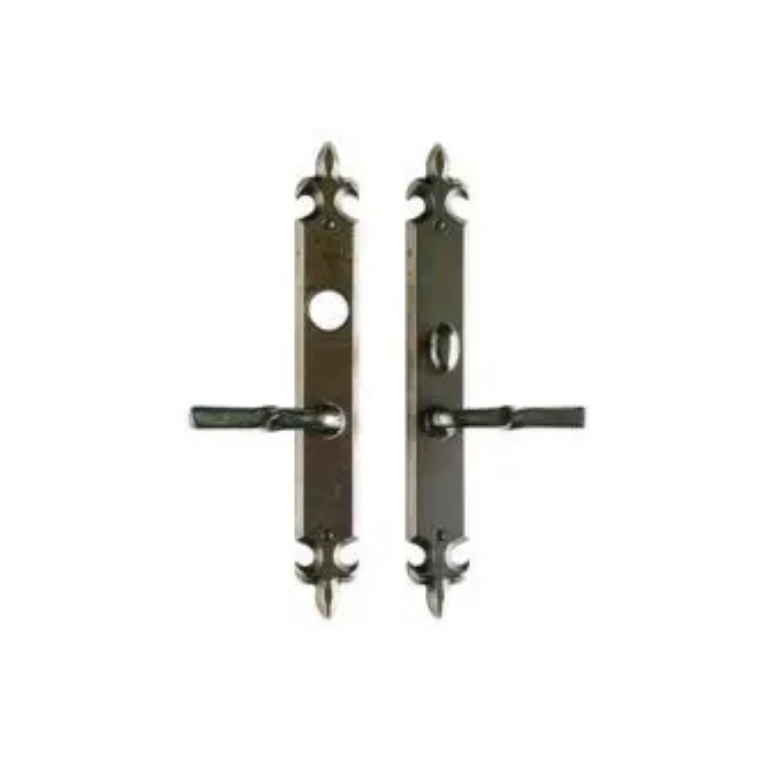 Fleur de Lis Entry Set - 2" x 15" – Hardware Collection Online