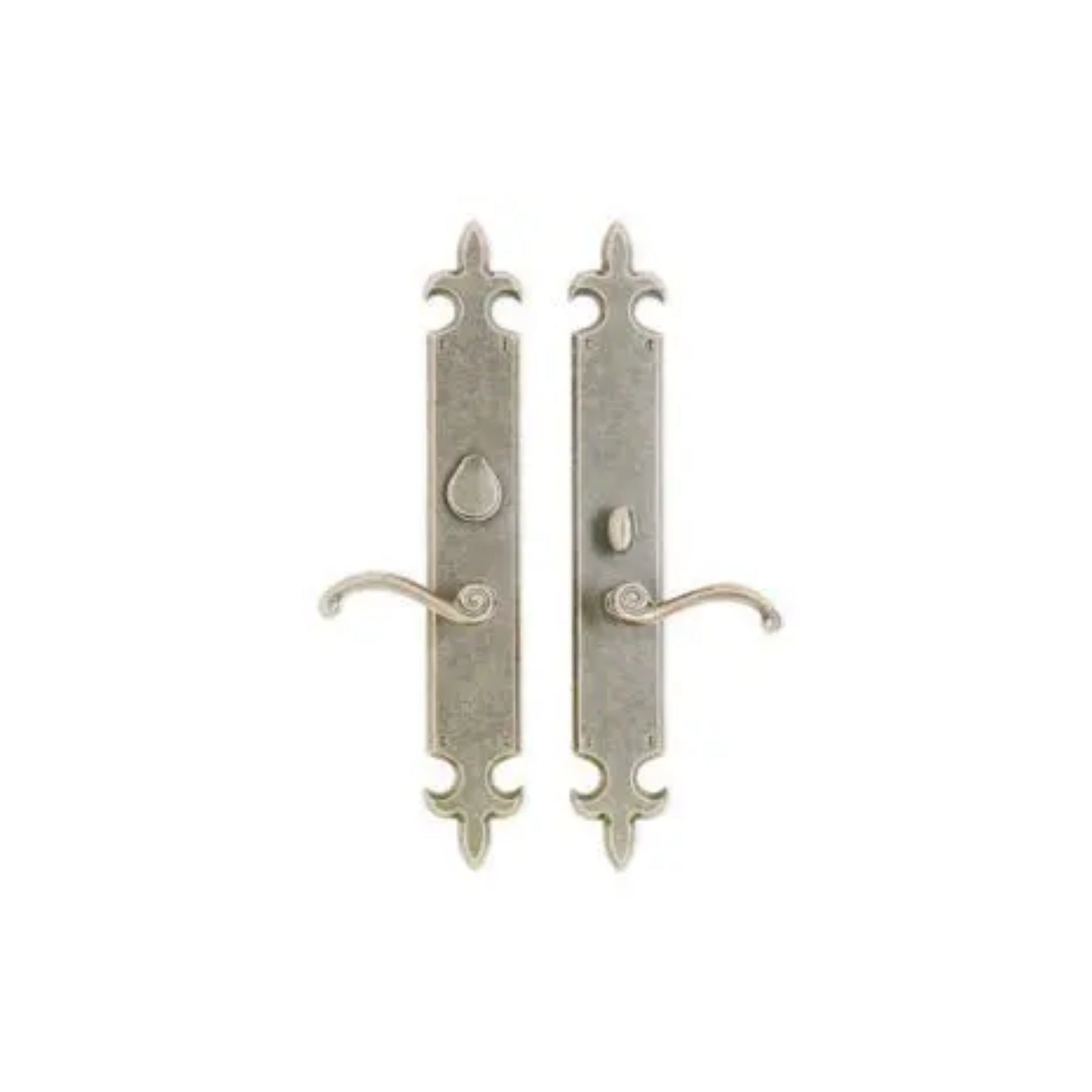Fleur de Lis Privacy Set - 3" x 21" – Hardware Collection Online