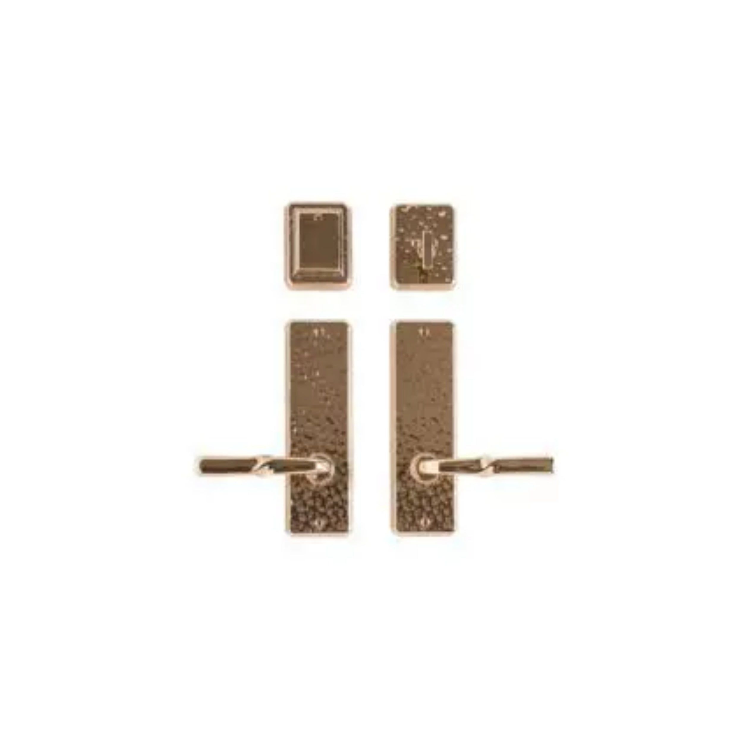 Hammered Entry Set - 2 1/2" x 8" – Hardware Collection Technologies