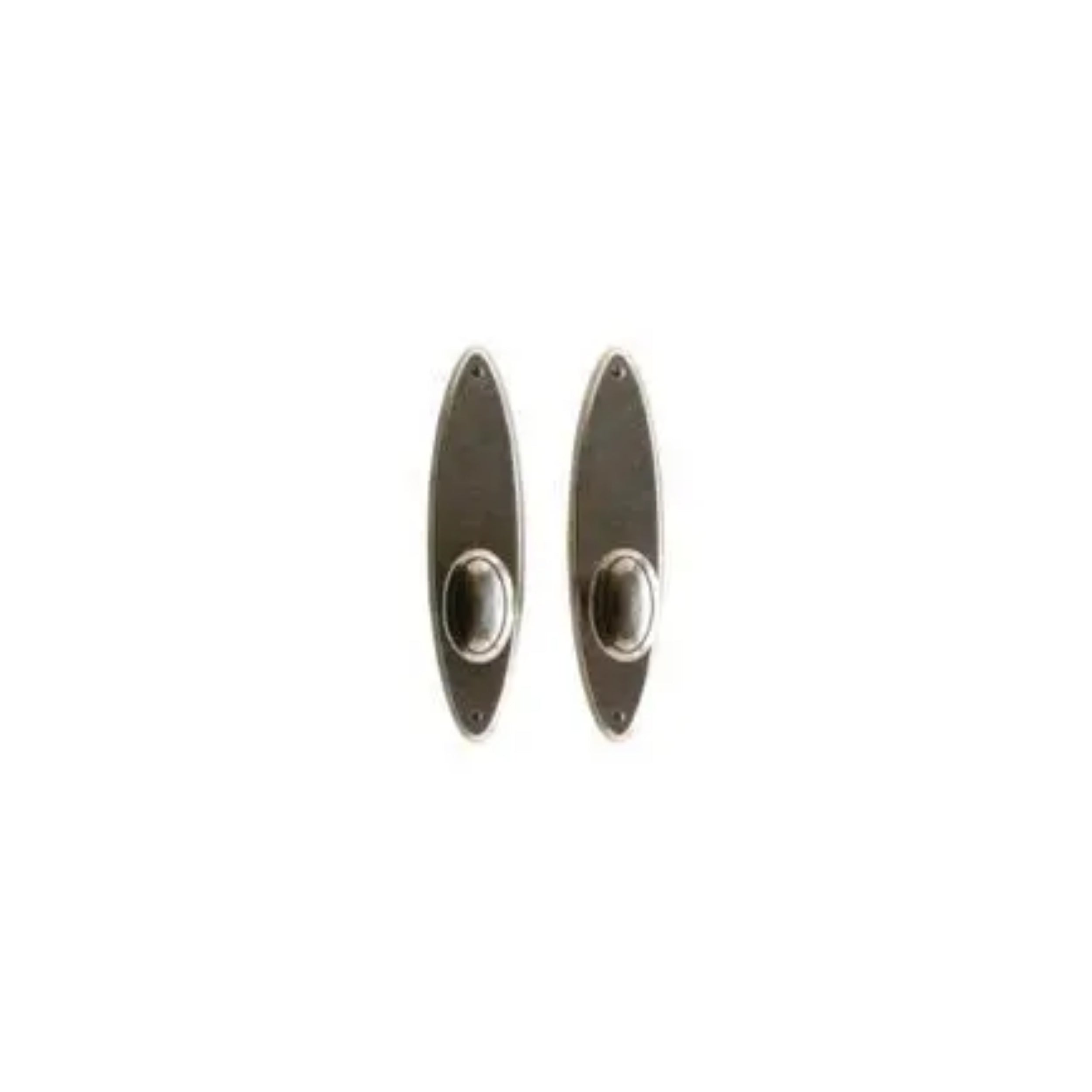 Oval Privacy Set - 2 1/2" x 10" – Hardware Collection Online