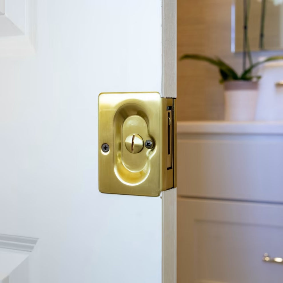 Standard Pocket Door Lock – Hardware Collection Technologies